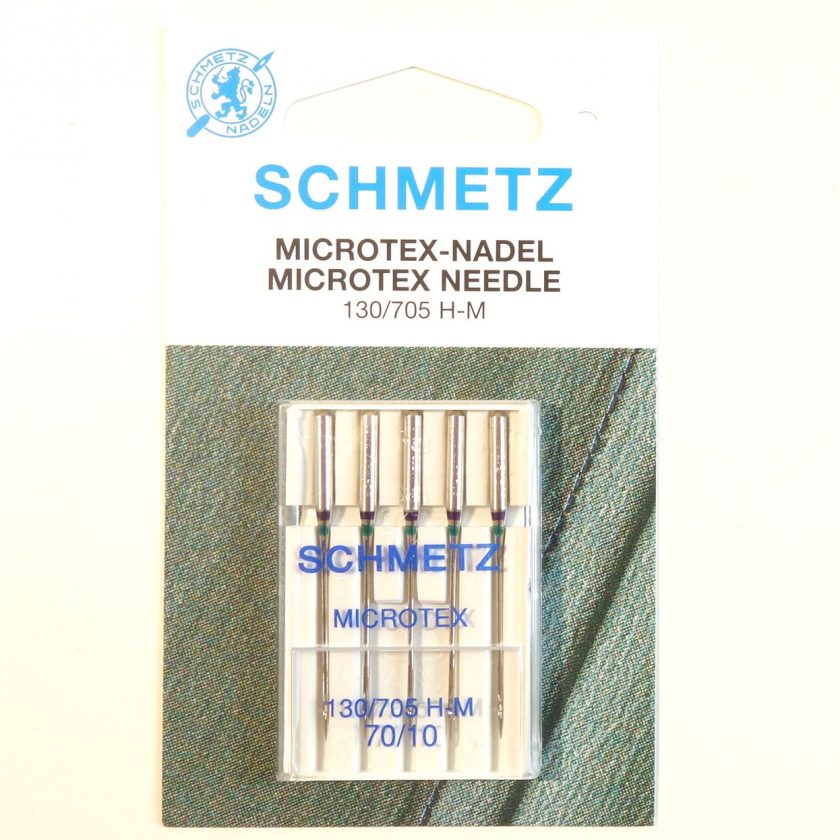 Sewing machine needles Microtex 70, 80, 90, 100 - Adventurexpert