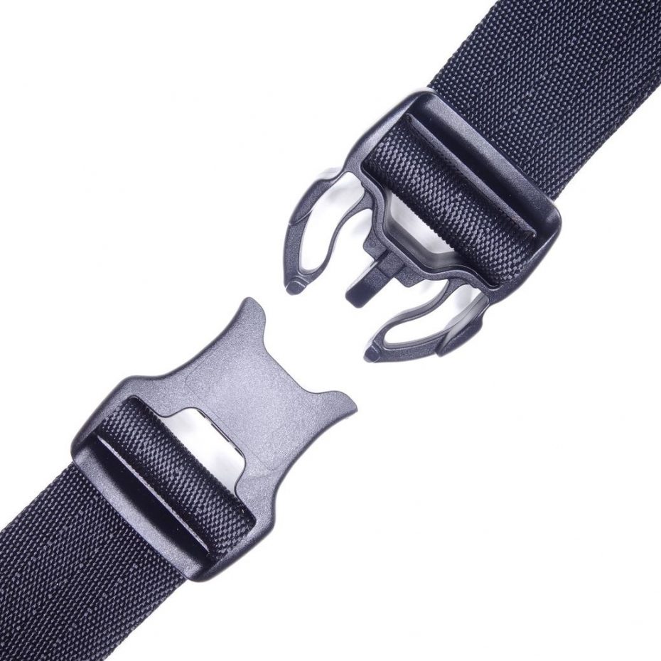 Aluminium/acetal adjustable webbing g-hook buckle - Adventurexpert