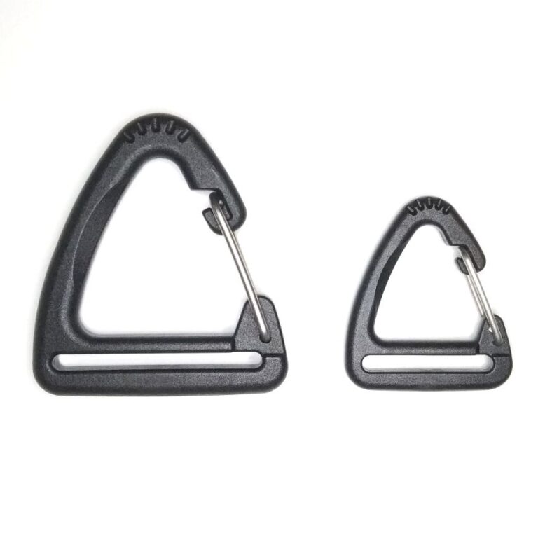 Aluminium/acetal adjustable webbing g-hook buckle - Adventurexpert